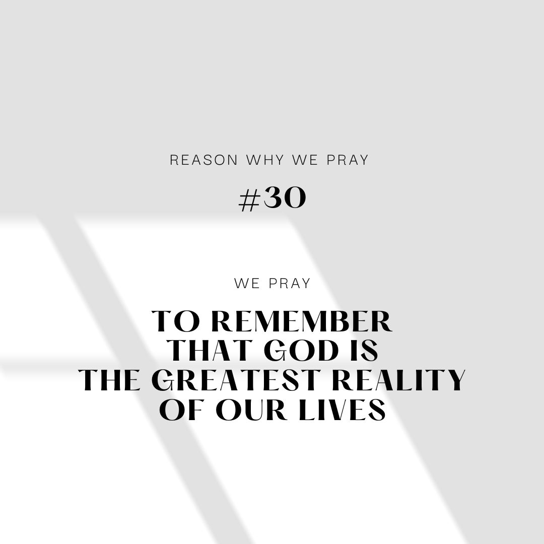 God In Reality